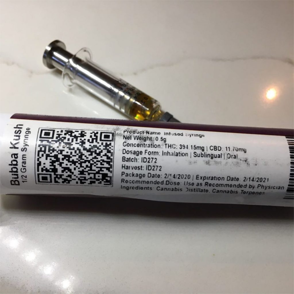 Dab Review Bubba Kush Distillate From Growhealthy The Highest Critic
